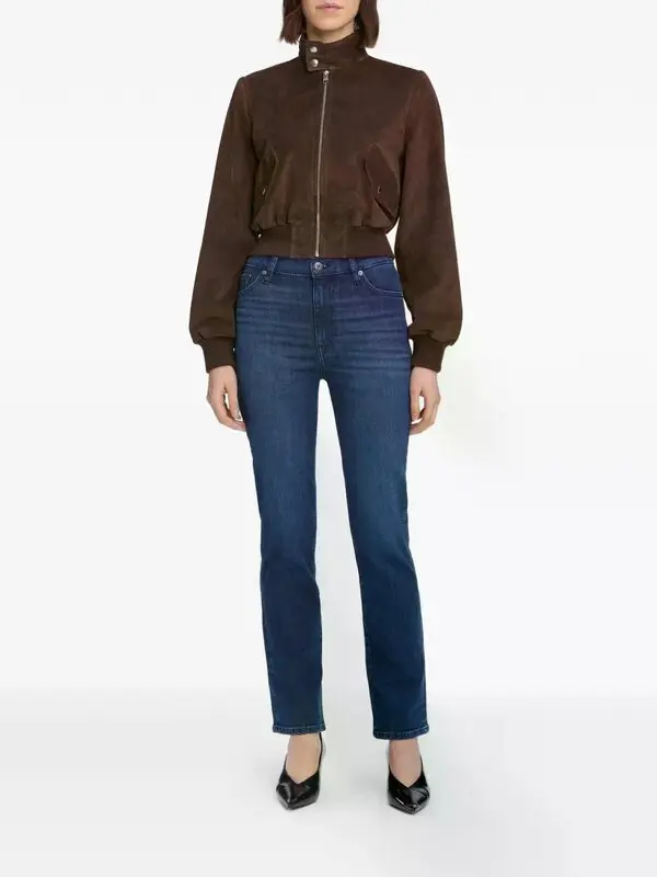 FRAME Sleek Straight Leg Jeans