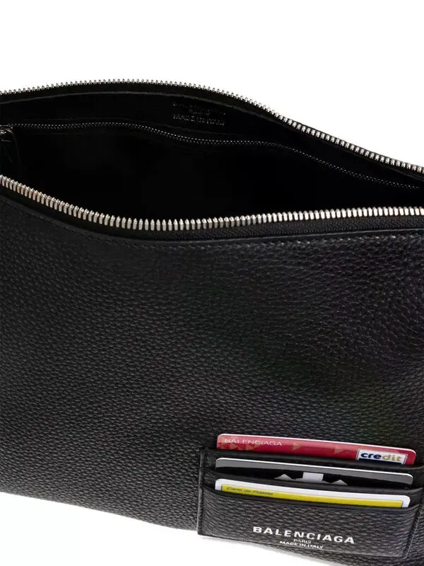 Balenciaga Grained Leather Cardholder Tote Bag