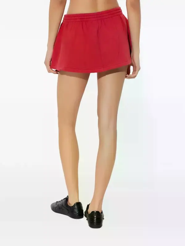 Balenciaga Logo-embroidered Mini Skirt