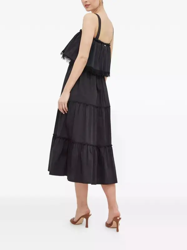 Liu Jo Ruffled Midi Dress
