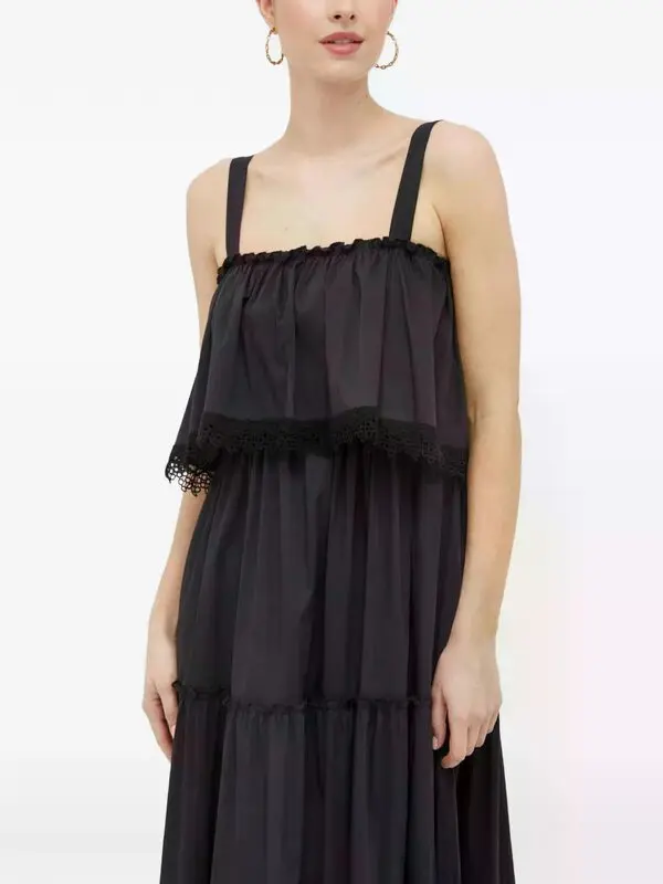 Liu Jo Ruffled Midi Dress