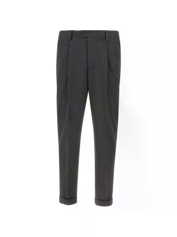 DEVORE INCIPIT Pleated Trousers - Grey