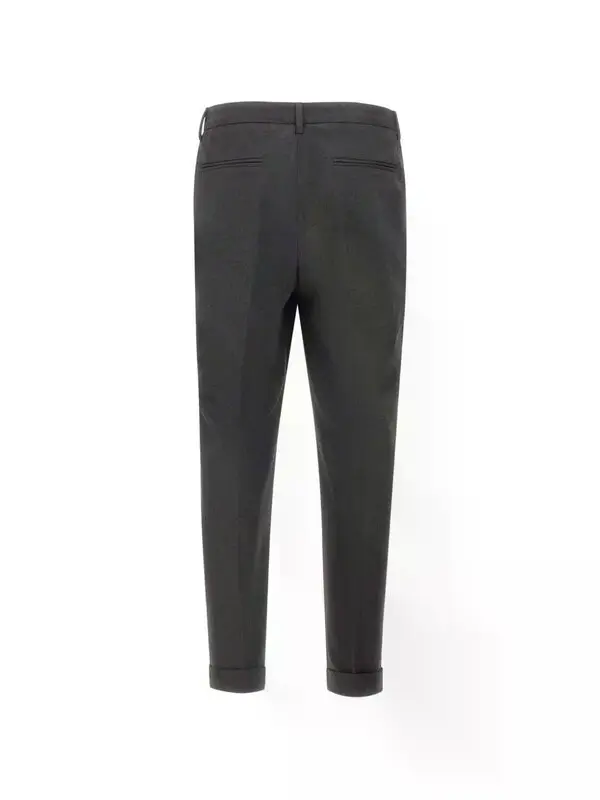 DEVORE INCIPIT Pleated Trousers - Grey