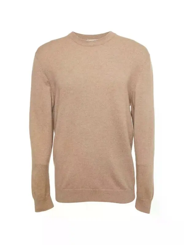 Hermès Cashmere Sweater With Leather Trim