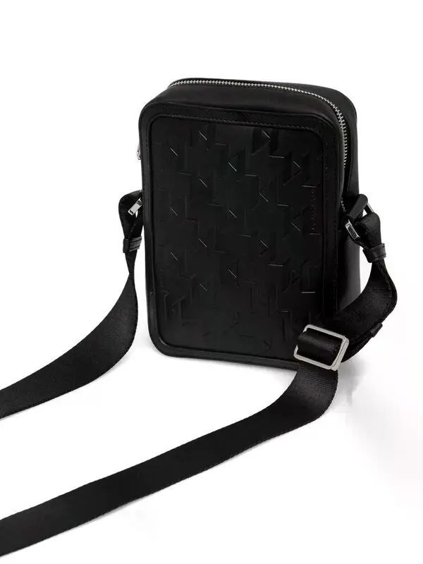 Karl Lagerfeld Embossed Logo Messenger Bag