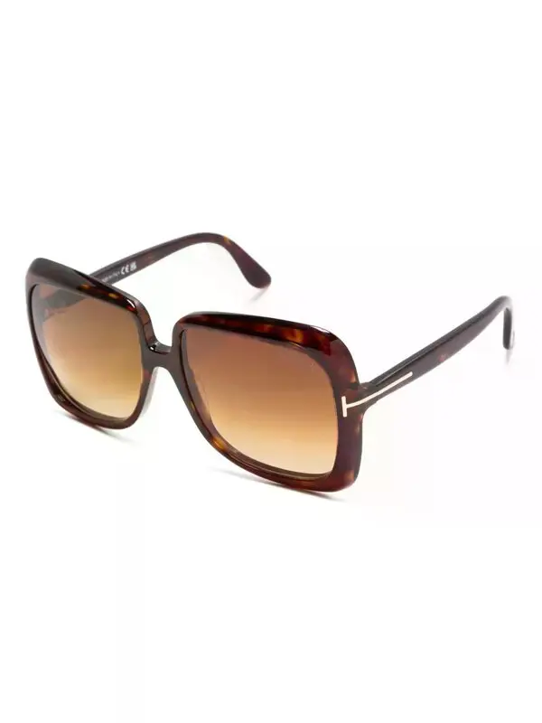 TOM FORD Lorelai Square-frame Sunglasses
