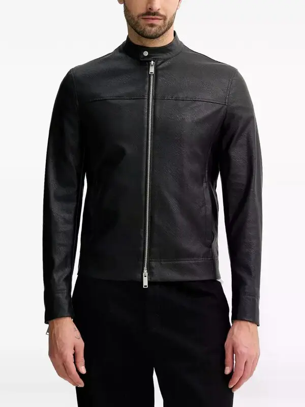 Sisley Faux-leather Jacket