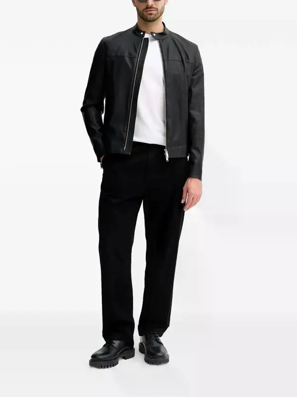 Sisley Faux-leather Jacket