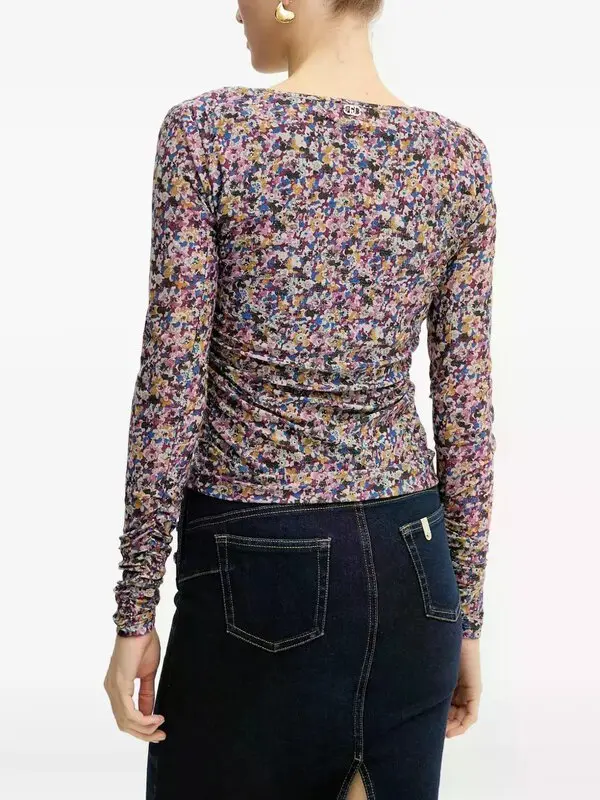 Liu Jo Floral Buttoned Blouse