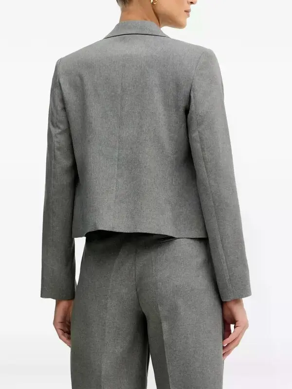 Sisley Buttoned Cropped Blazer