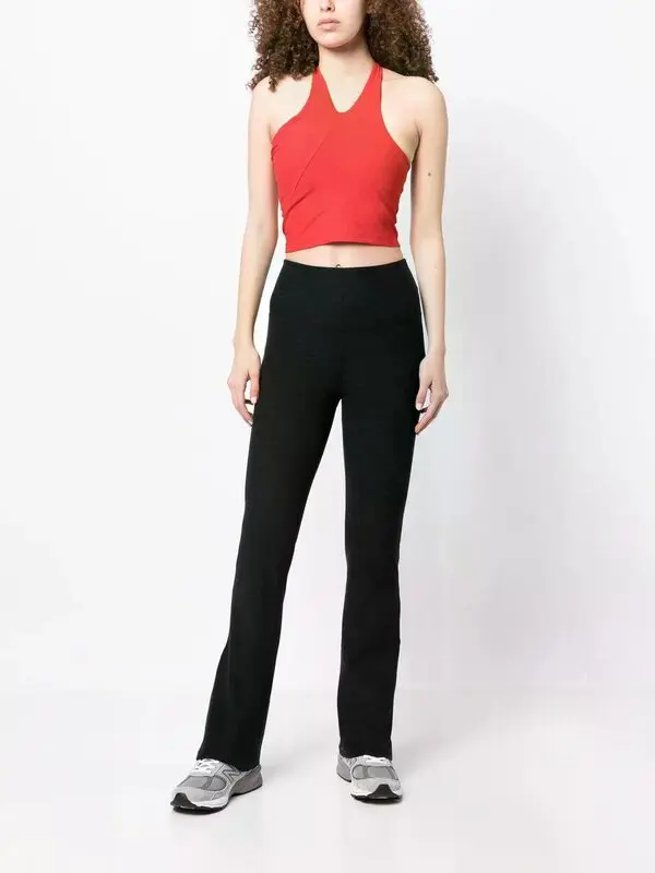 Beyond Yoga Spacedye Racerback Cropped Tank Top - Red
