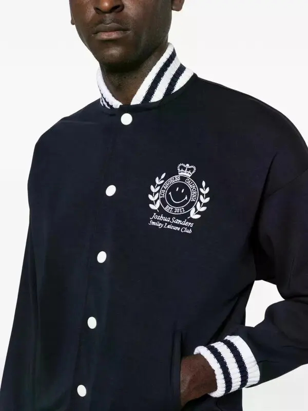 Joshua Sanders Smiley Logo-detail Bomber Jacket