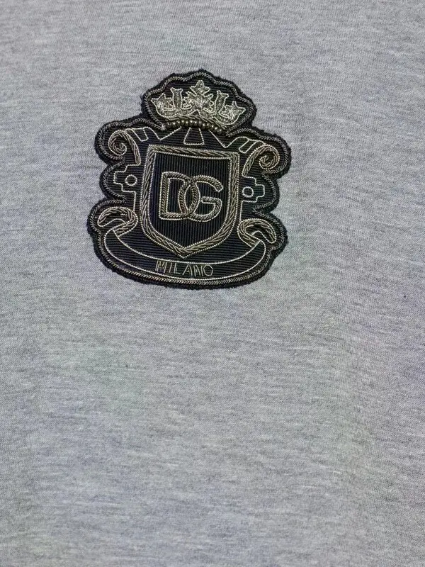 Dolce & Gabbana Logo-embroidered T-shirt
