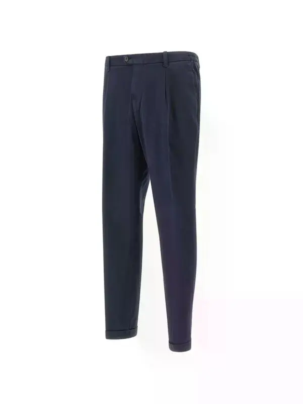 DEVORE INCIPIT Pleated Trousers With Welt Pockets