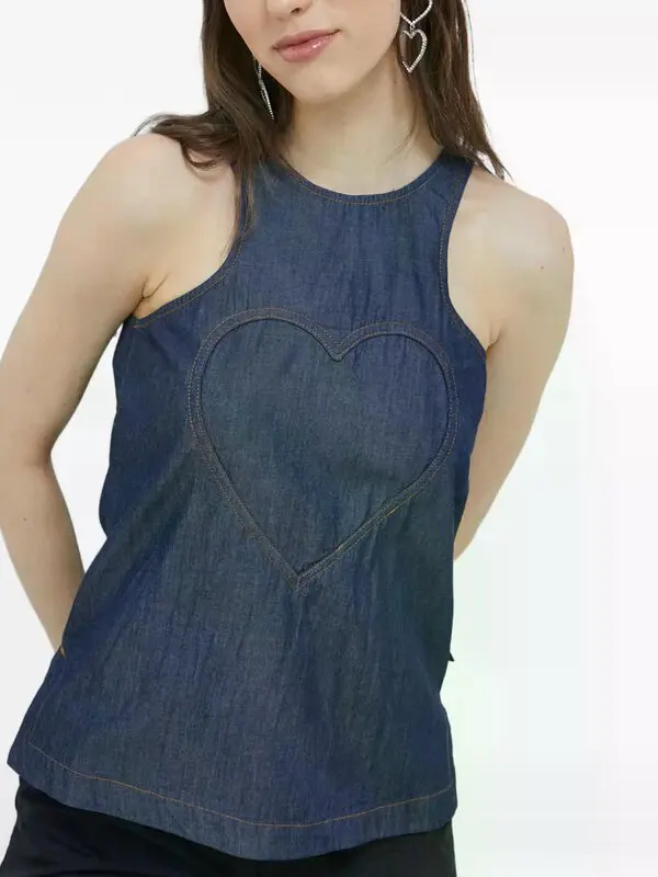 Moschino Heart-motif Top