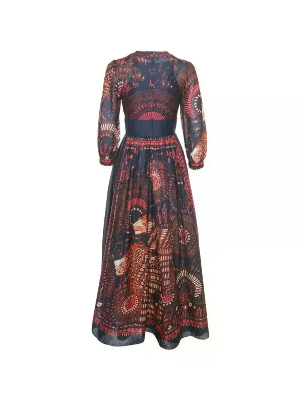 chinese dress ladies Christian Dior Paisley Dress Ensemble
