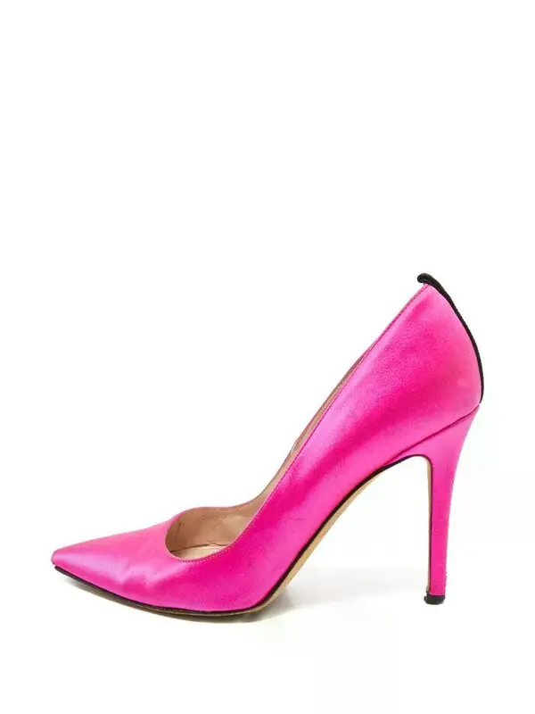 Sjp By Sarah Jessica Parker Satin Heeled Pumps