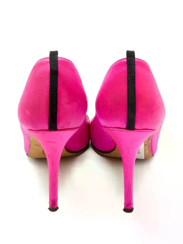Sjp By Sarah Jessica Parker Satin Heeled Pumps
