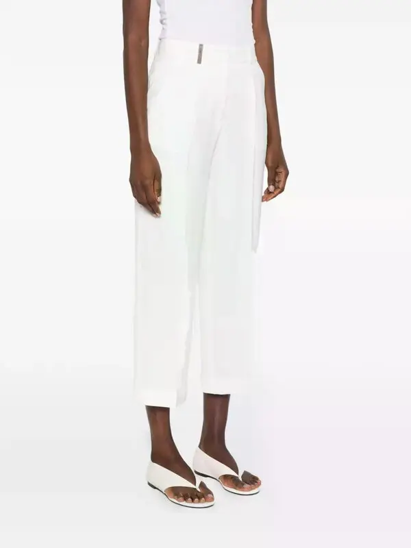 Peserico Side-pocket Cropped Trousers
