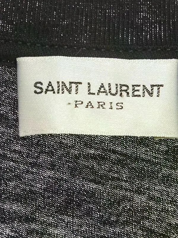 Saint Laurent Flame-print Cotton T-shirt