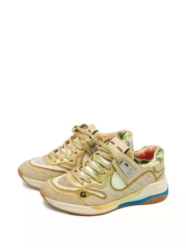 Gucci Ultrapace Glitter Mesh Sneakers