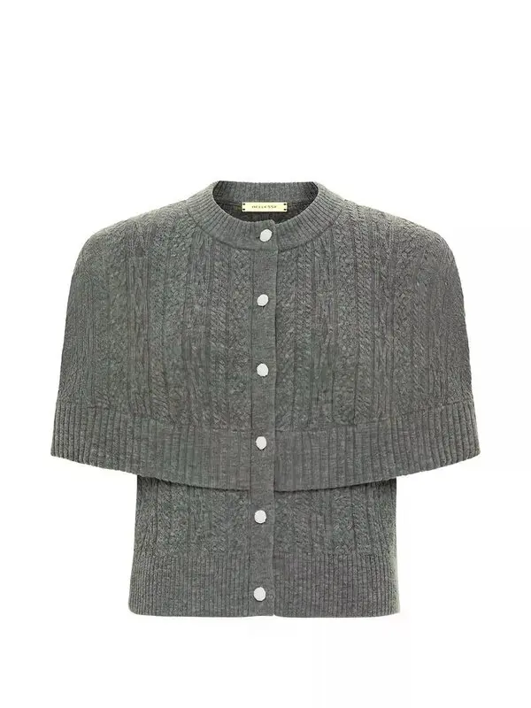 Hellessy Cable-knit Buttoned Cardigan