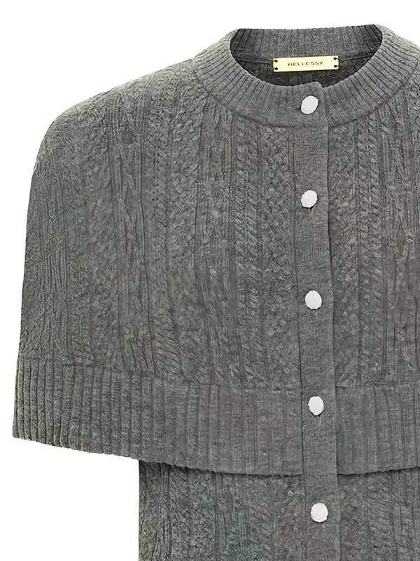 Hellessy Cable-knit Buttoned Cardigan