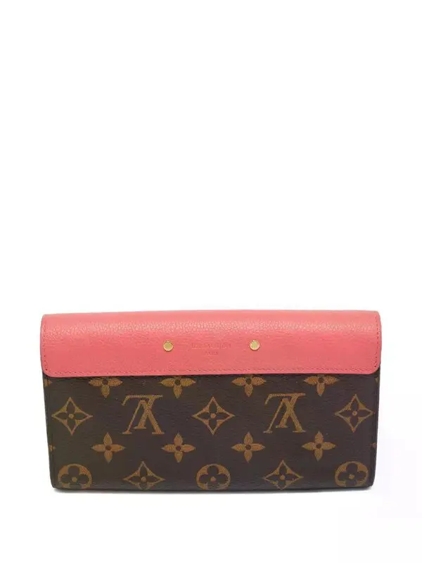 LOUIS VUITTON Pallas Monogram Lock Wallet