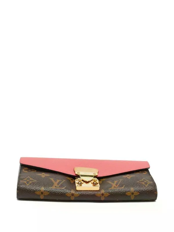 LOUIS VUITTON Pallas Monogram Lock Wallet
