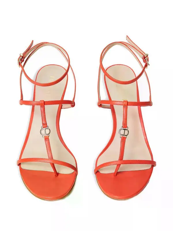 TWINSET Logo-detail High-heel Sandals