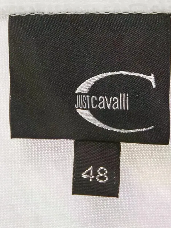Just Cavalli Logo-print V-neck T-shirt