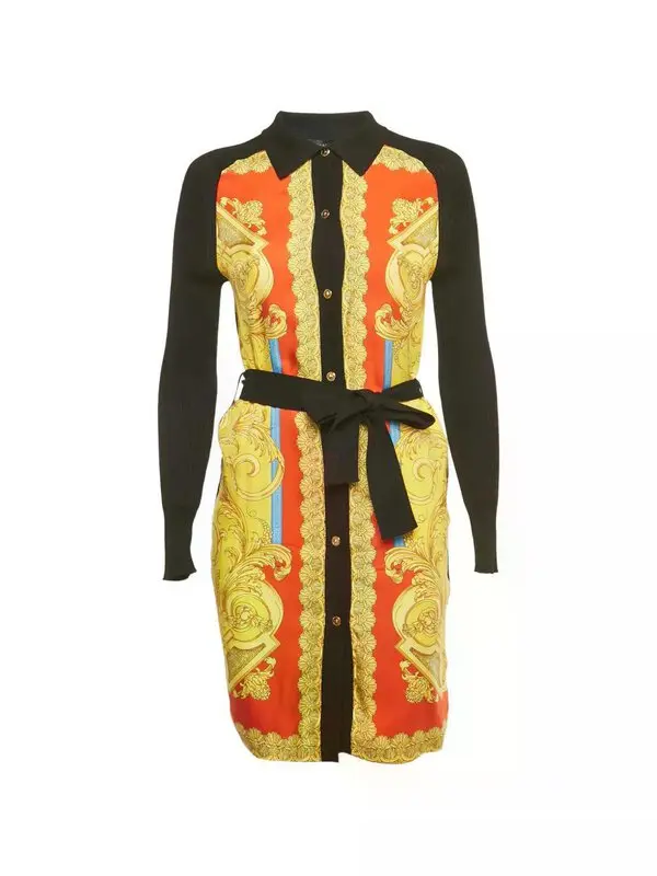 Versace Barocco-print Cardigan
