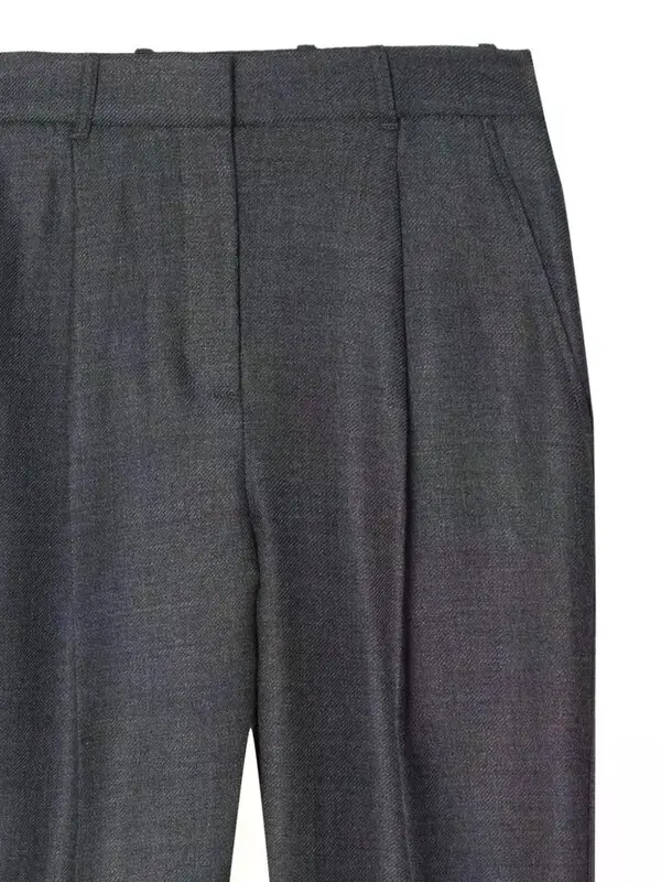 3.1 Phillip Lim Pleated Trousers With Turn-up Hem