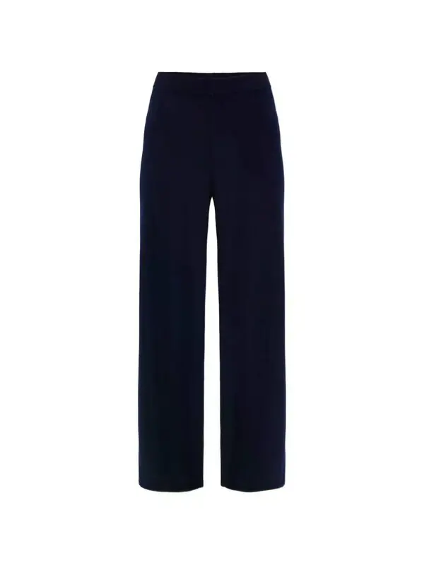GESTUZ Wide-leg Ribbed Trousers