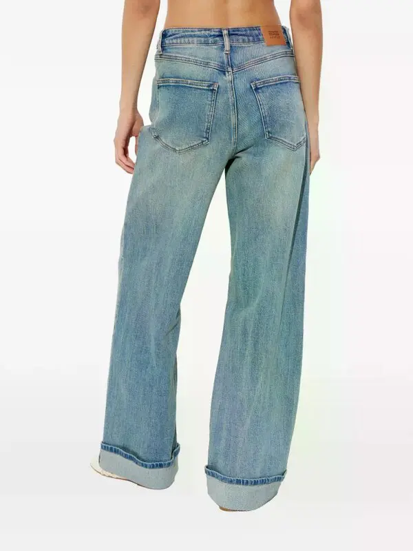 GESTUZ Cuffed Denim Jeans
