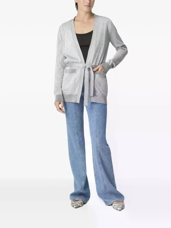 Missoni Belted Cardigan - Grey