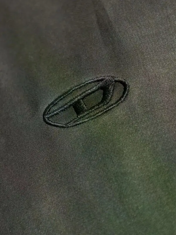 DIESEL® Logo-embroidery Shirt - Grey