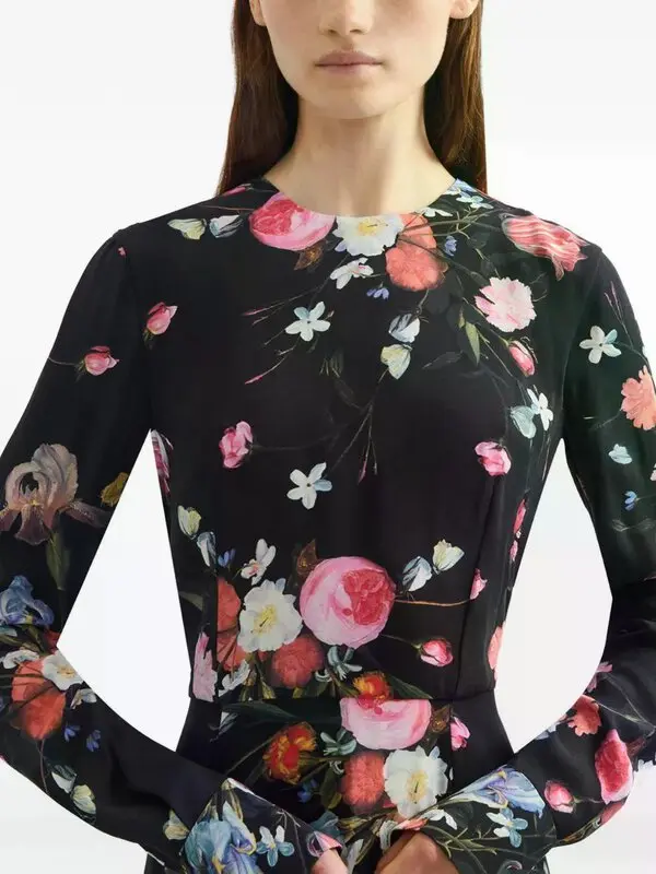 Erdem Floral-print Midi Dress