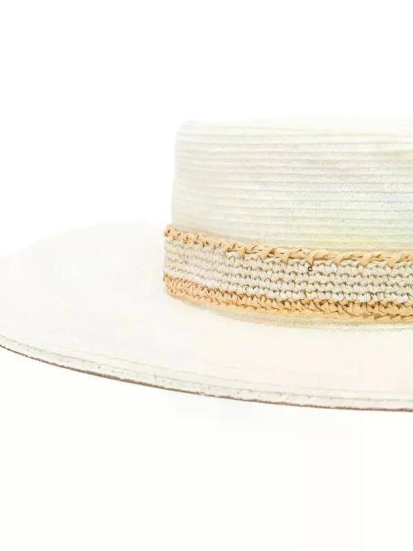 Eleventy Woven Wide Brim Hat
