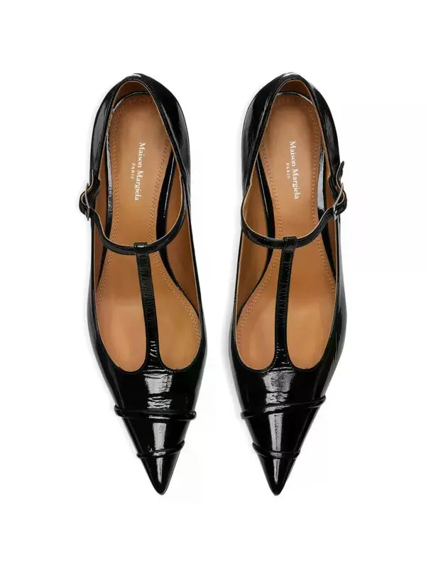 MAISON MARGIELA T-strap Pointed Pumps
