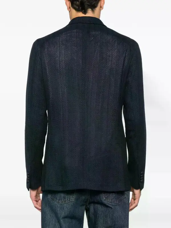 Tagliatore Double-breasted Blazer - Blue