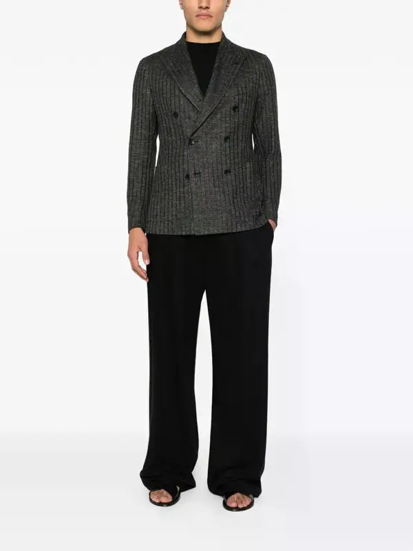 Tagliatore Double-breasted Pinstripe Jacket