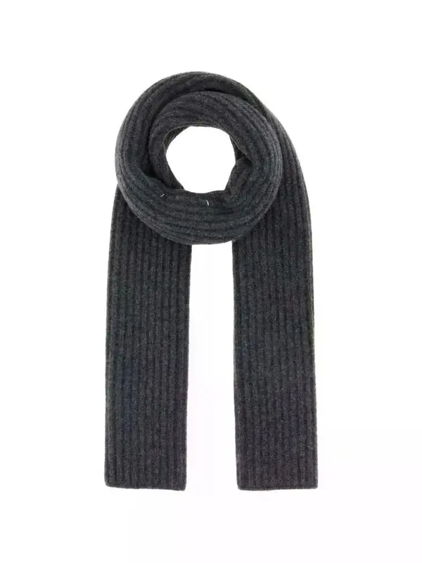 MAISON MARGIELA Ribbed Scarf - Grey