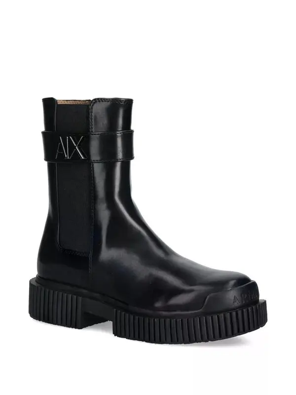 Armani Exchange Logo-plaque Boots