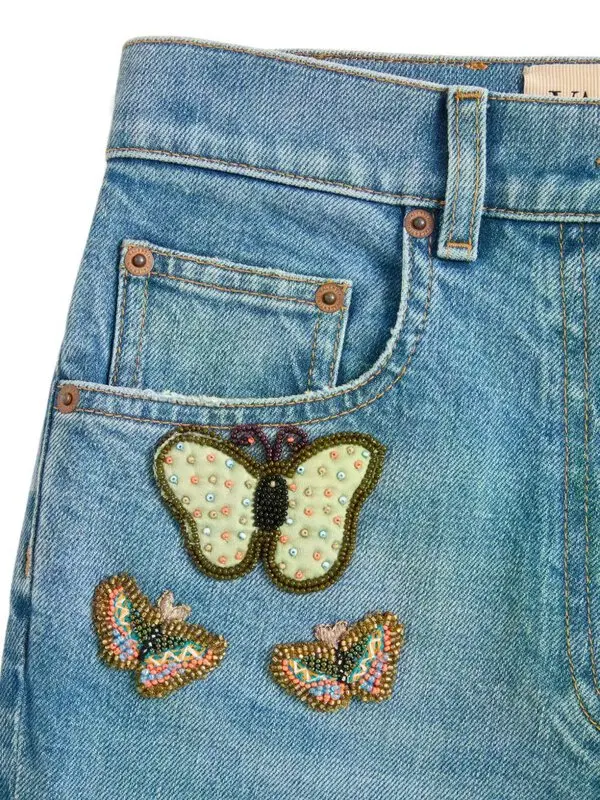 Valentino Garavani Embroidered Jeans