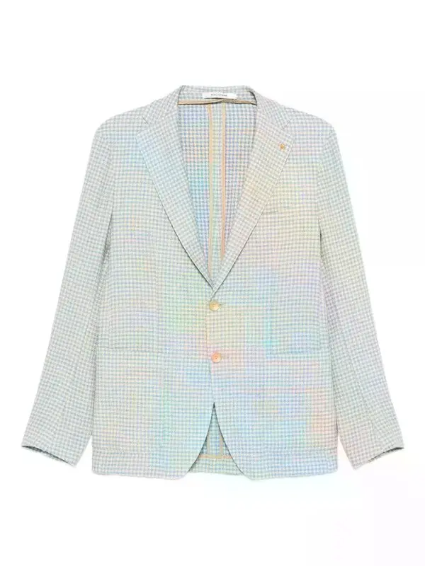 Tagliatore Houndstooth Single-breasted Blazer
