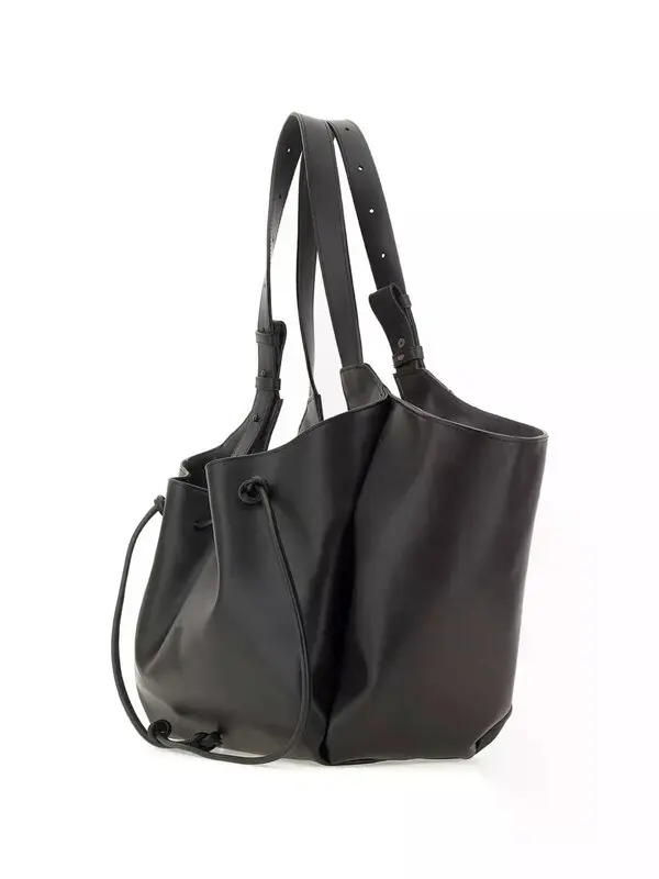 MANDELLI Lotus Leather Tote Bag