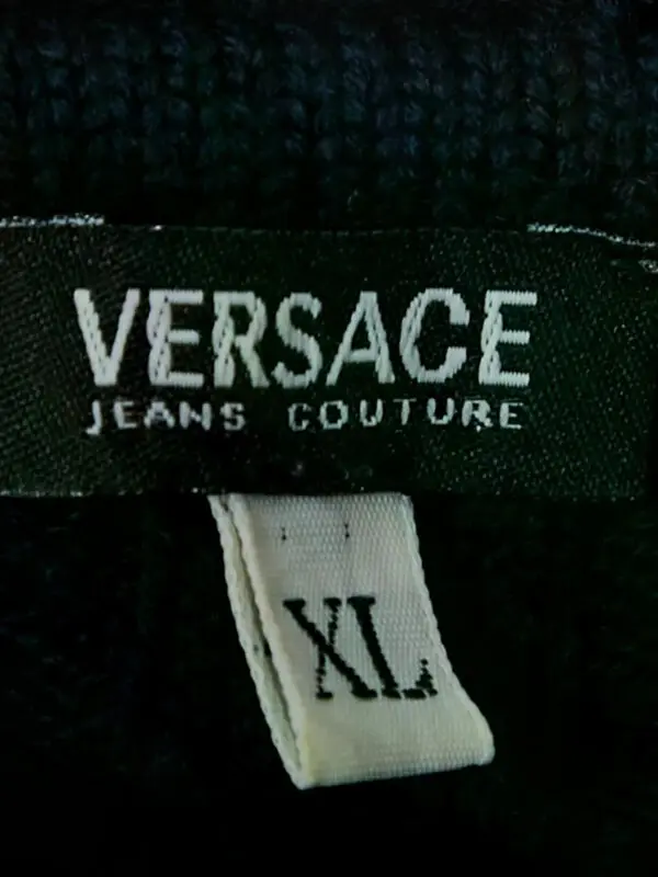 Versace Roll-neck Wool Top