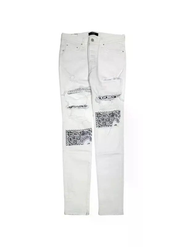 Amiri Bandana-patch Jeans