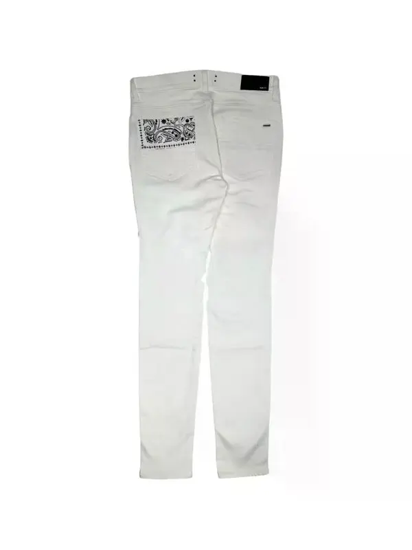 Amiri Bandana-patch Jeans